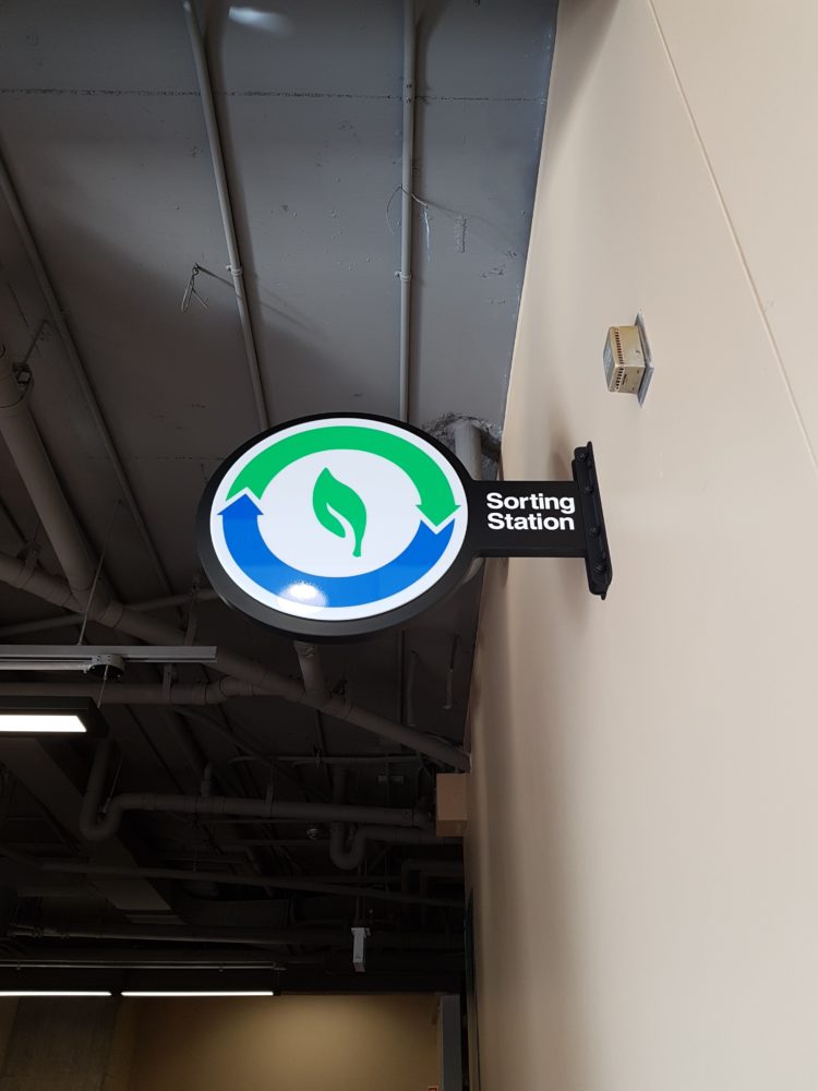 sorting station sign - U of G News