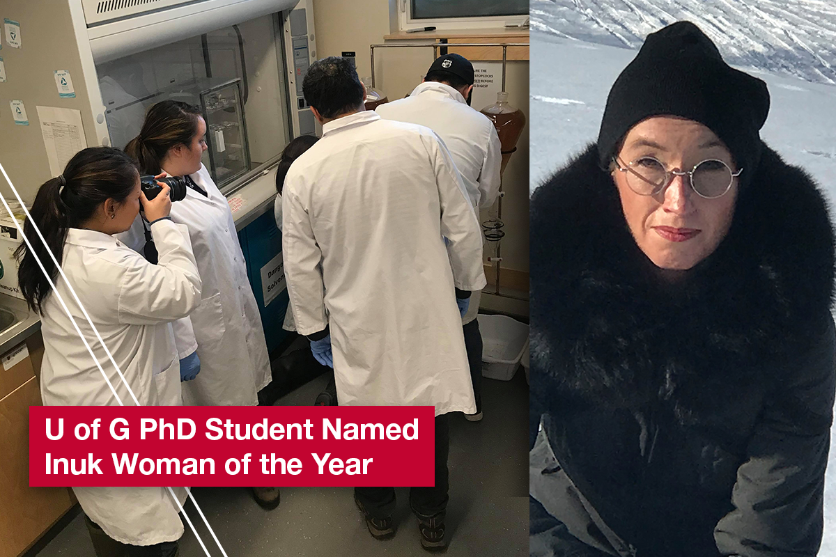 U of G Student Named Inuk Woman of the Year for Parasite Research - U of G News