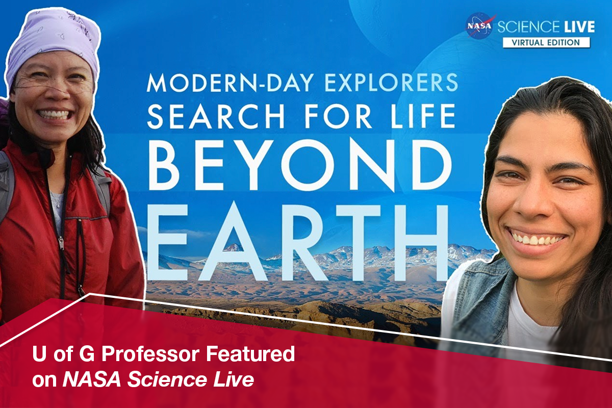 U of G Researcher to Be Featured on NASA TV - U of G News