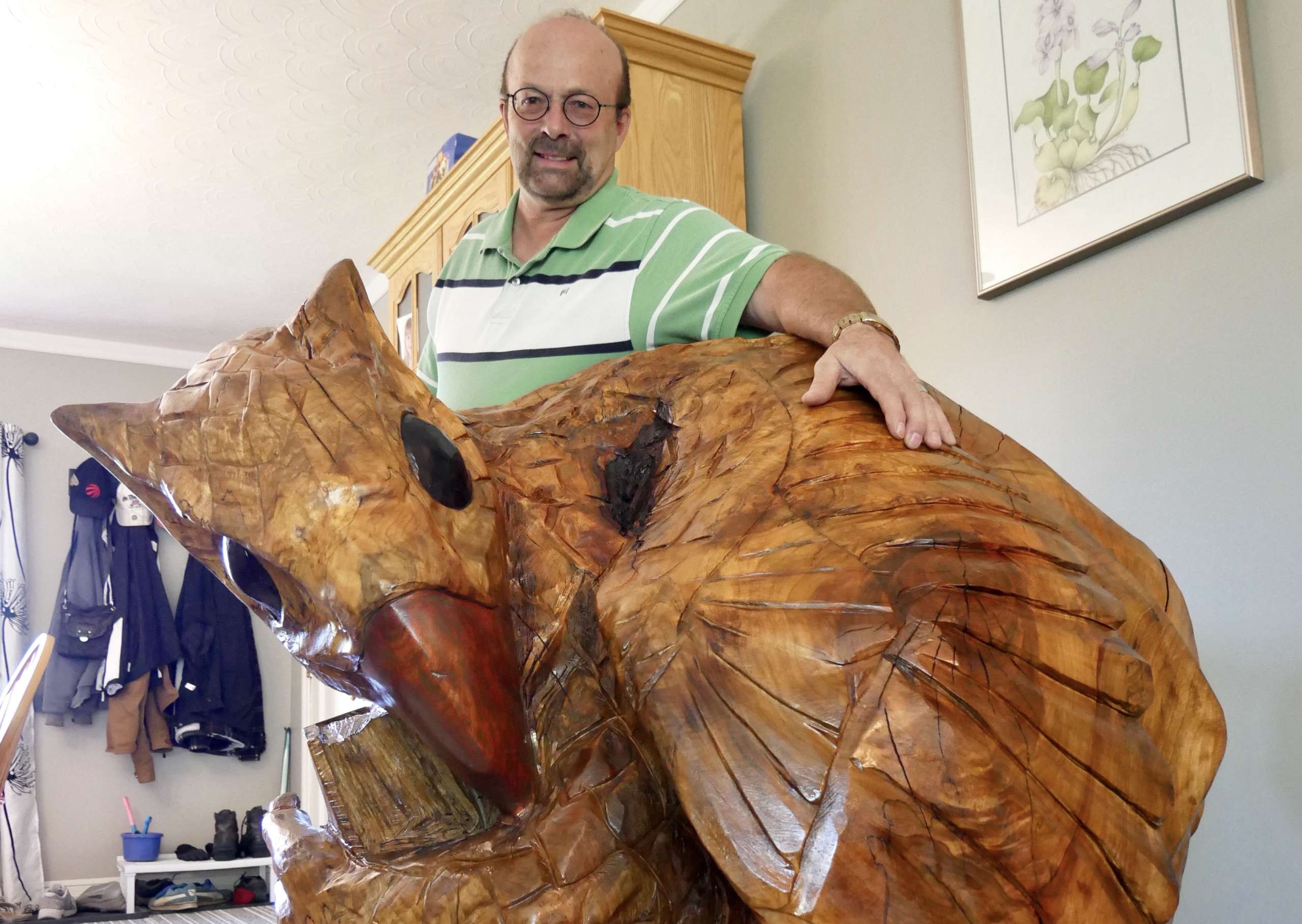 Giant Maple Stump Becomes Gryphon Keepsake for U of G Professor - U of ...