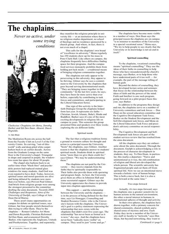 U of G’s Multi-Faith Collaboration Celebrates 40th Anniversary - U of G ...