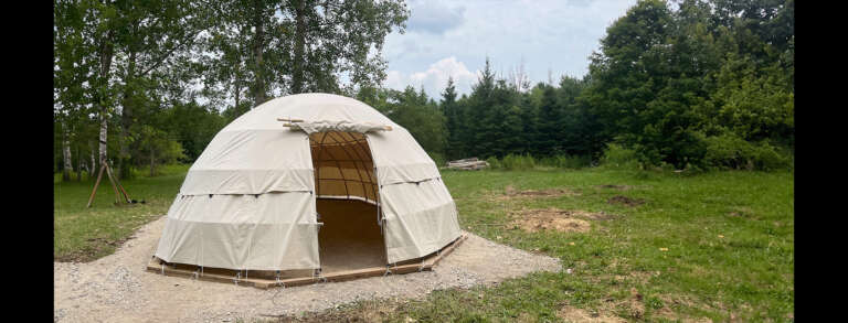 Creating Community Through Sacred Fire, Teaching Lodge - U of G News